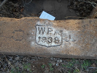Simpson Road Culvert - Logan County, OK - WPA Projects on Waymarking.com