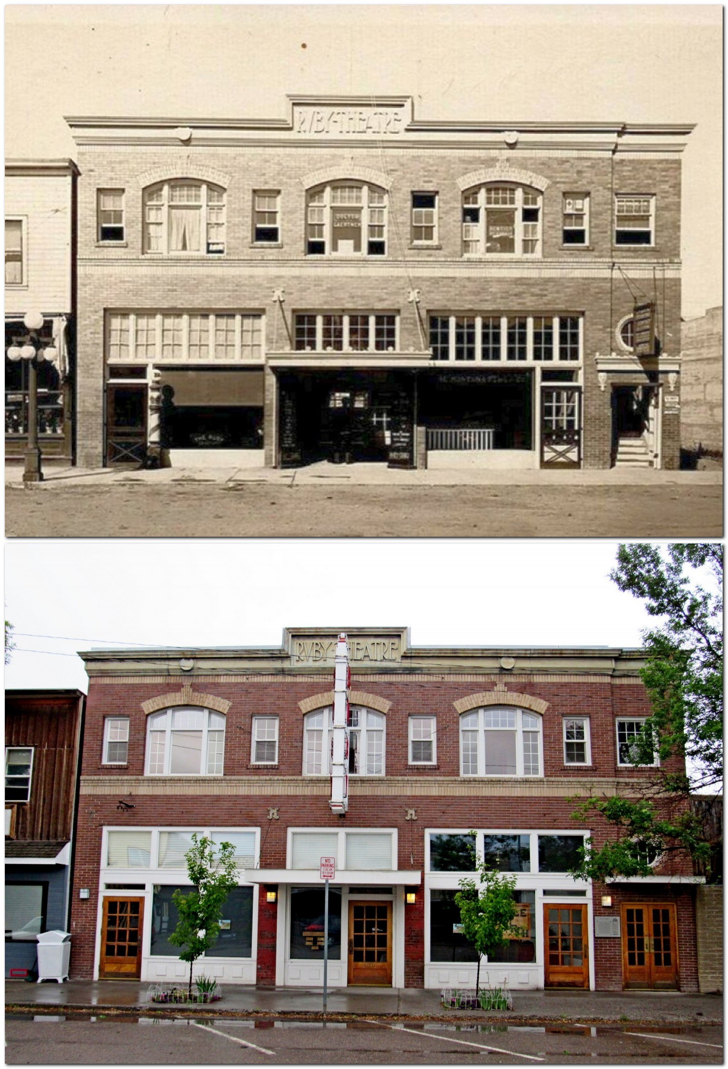 Ruby Theatre - Three Forks, Montana - Photos Then and Now on Waymarking.com