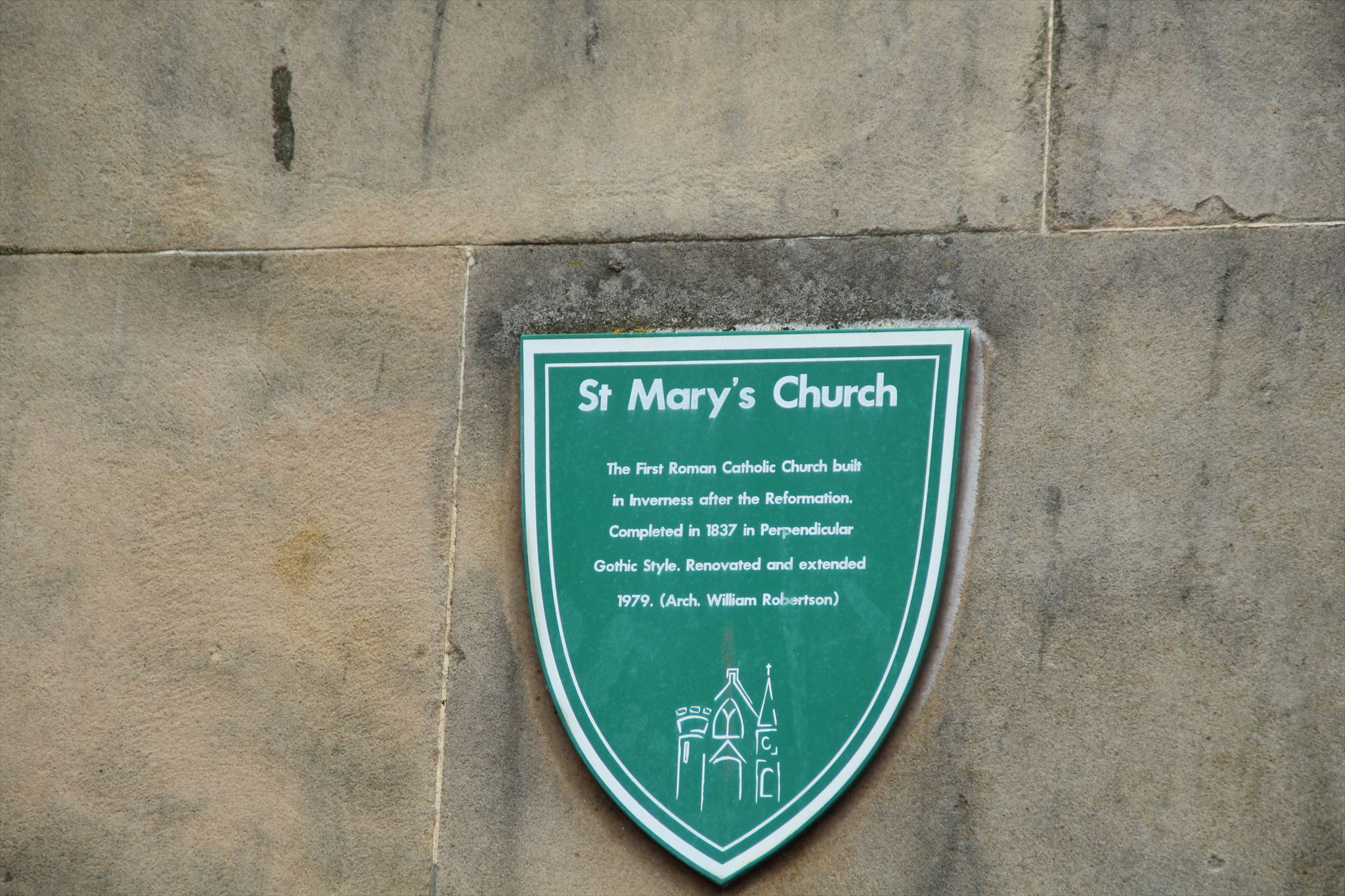 St Mary's - Inverness, Scotland, UK - Wikipedia Entries on Waymarking.com