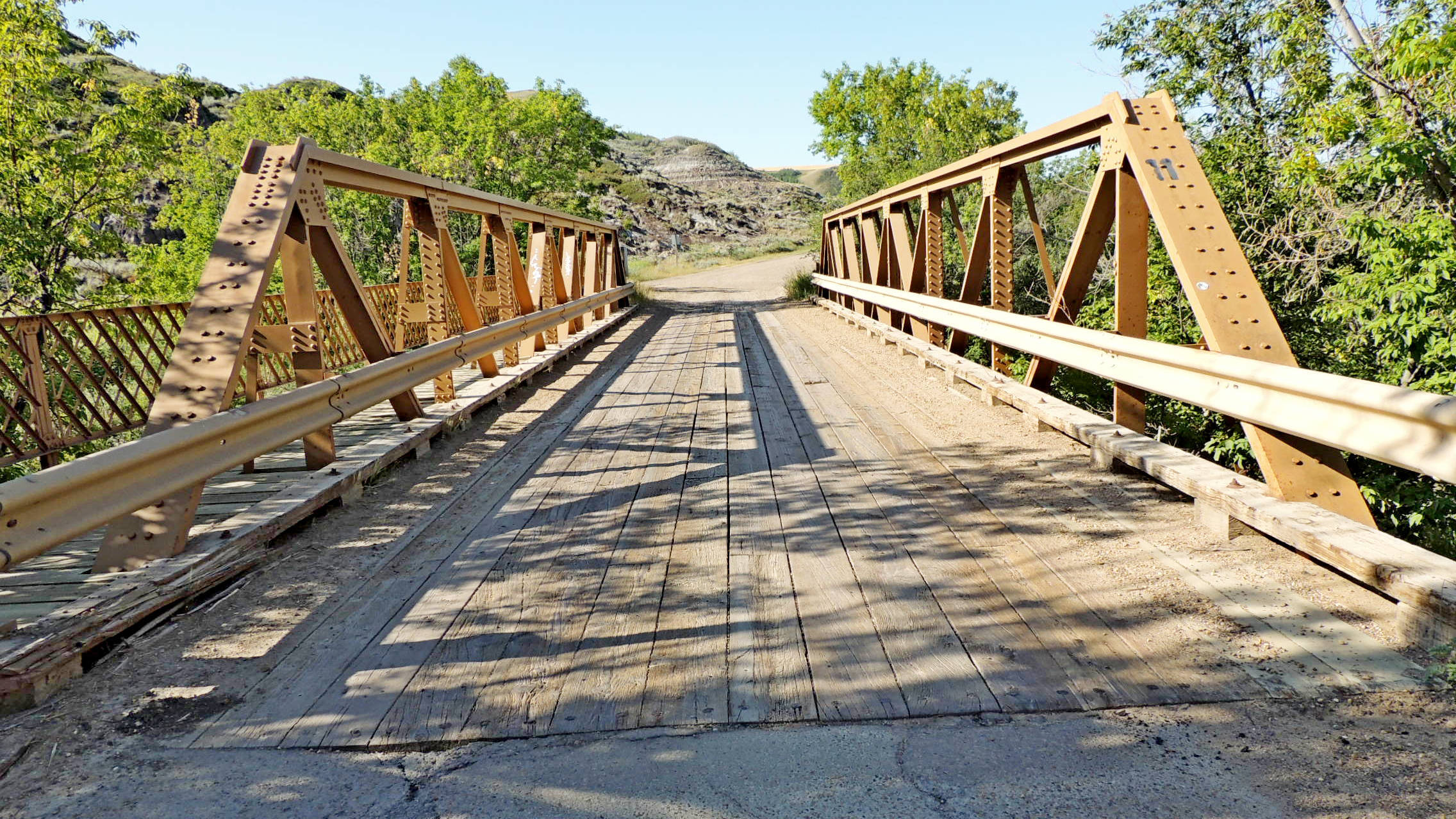 Bridge Number 11 - Of The 11 Bridges of Wayne - Rosedale, AB - Plank ...