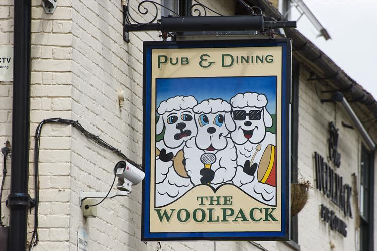 The Woolpack - Iwade, Kent - Pictorial Pub Signs on Waymarking.com