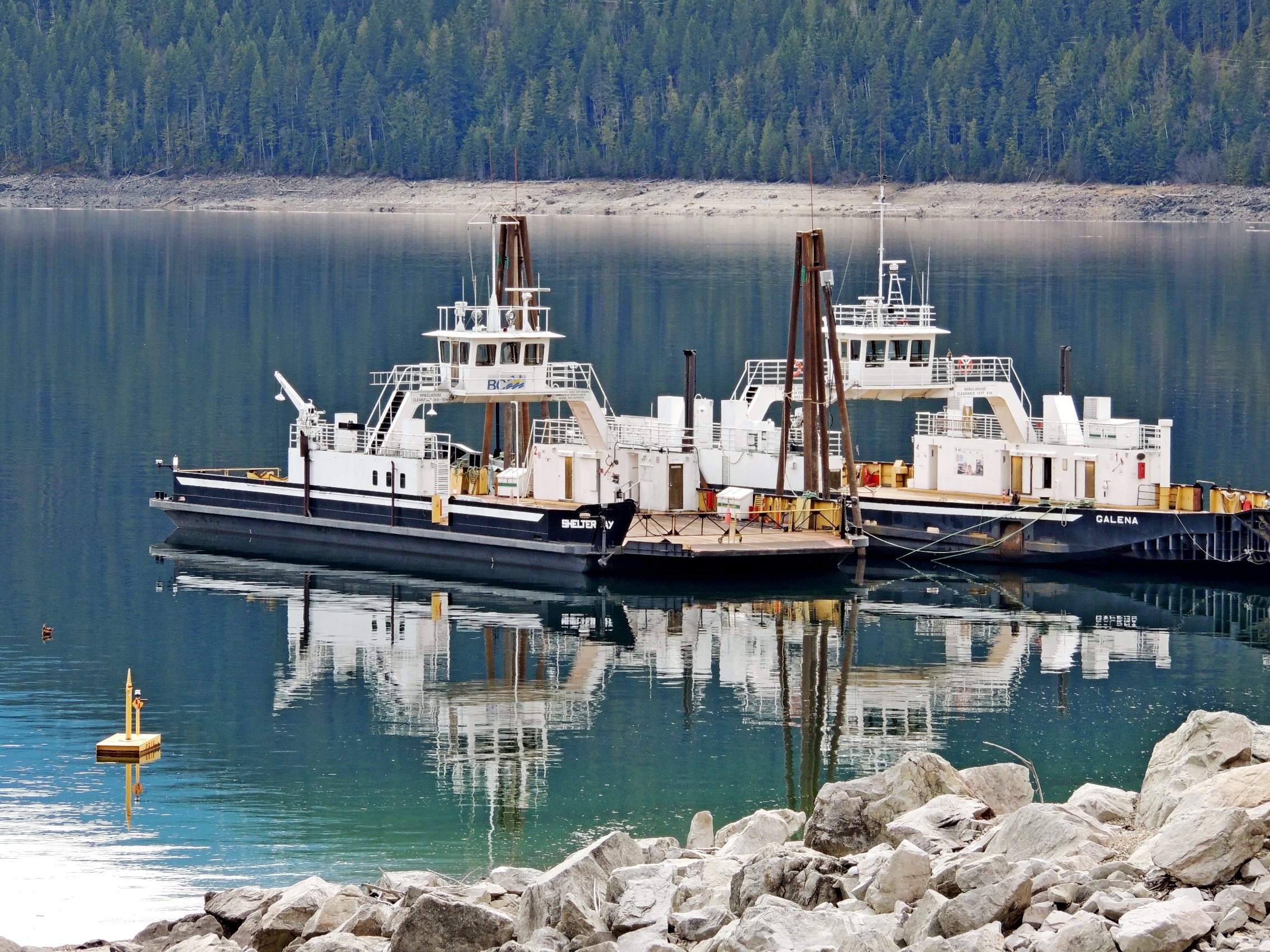 Shelter Bay Rest Area - Revelstoke, British Columbia - Highway Rest ...