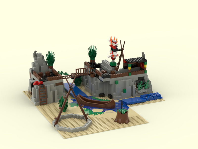LEGO MOC 6766 Hidden Canyon by Legoivo | Rebrickable - Build with LEGO