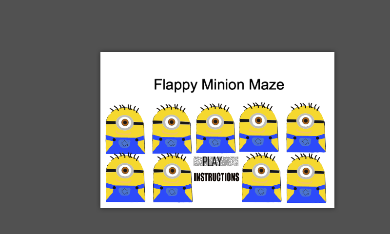 Flappy Minion Maze by CobaltVeco - GameSalad Arcade