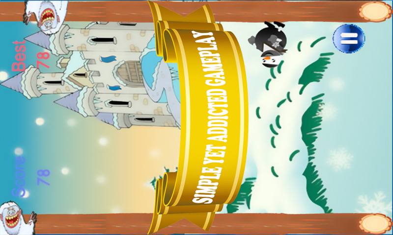 Snowman Jump by ansi1986 - GameSalad Arcade