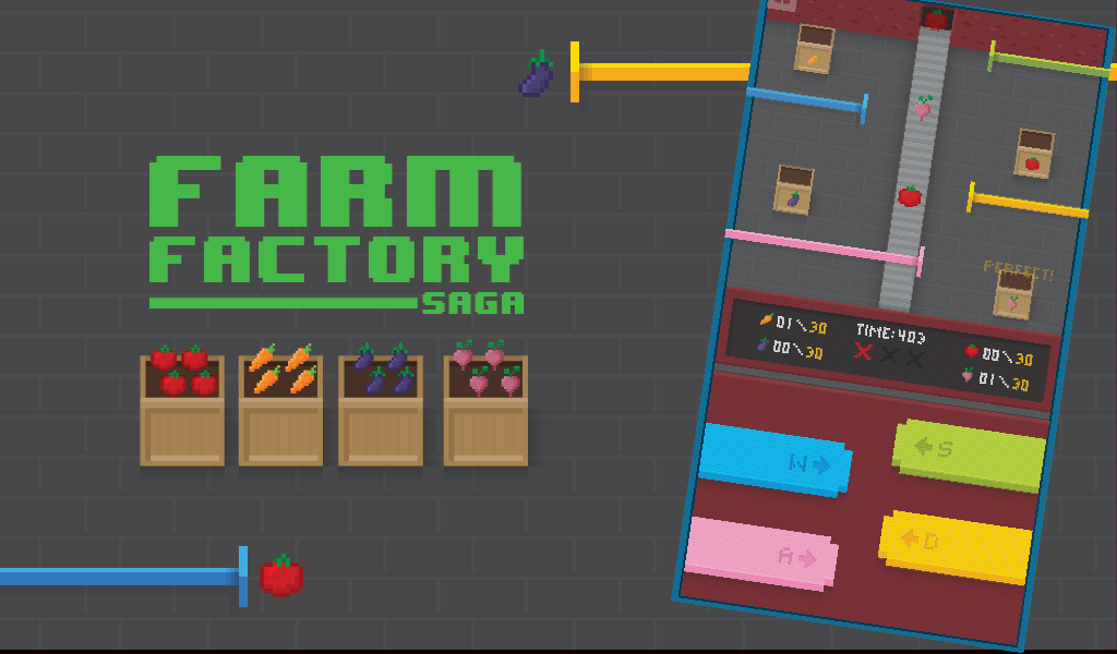 Farm Factory Saga by hybrid - GameSalad Arcade