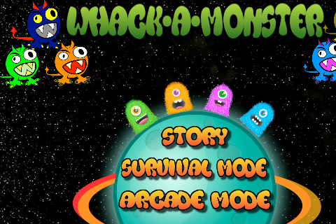 Play 'Whack a Monster!' on GameSalad Arcade