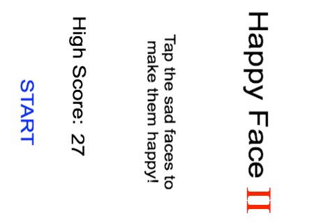 Play 'Happy Face' on GameSalad Arcade