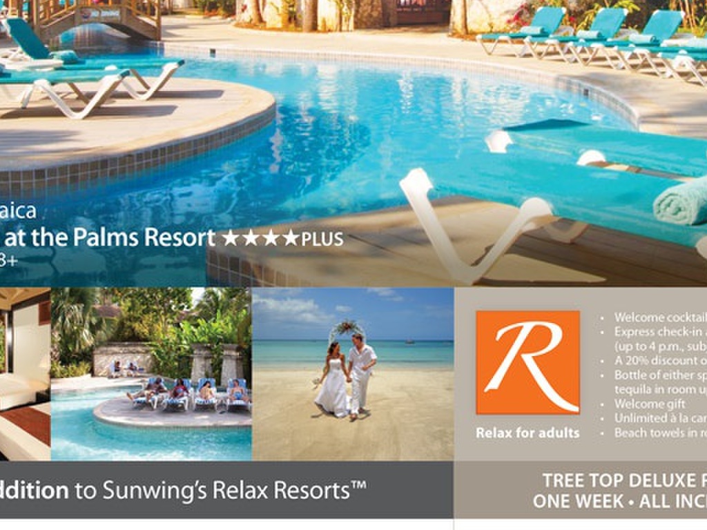 Experience Sunset at the Palms Resort in Negril - New to Sunwing's ...