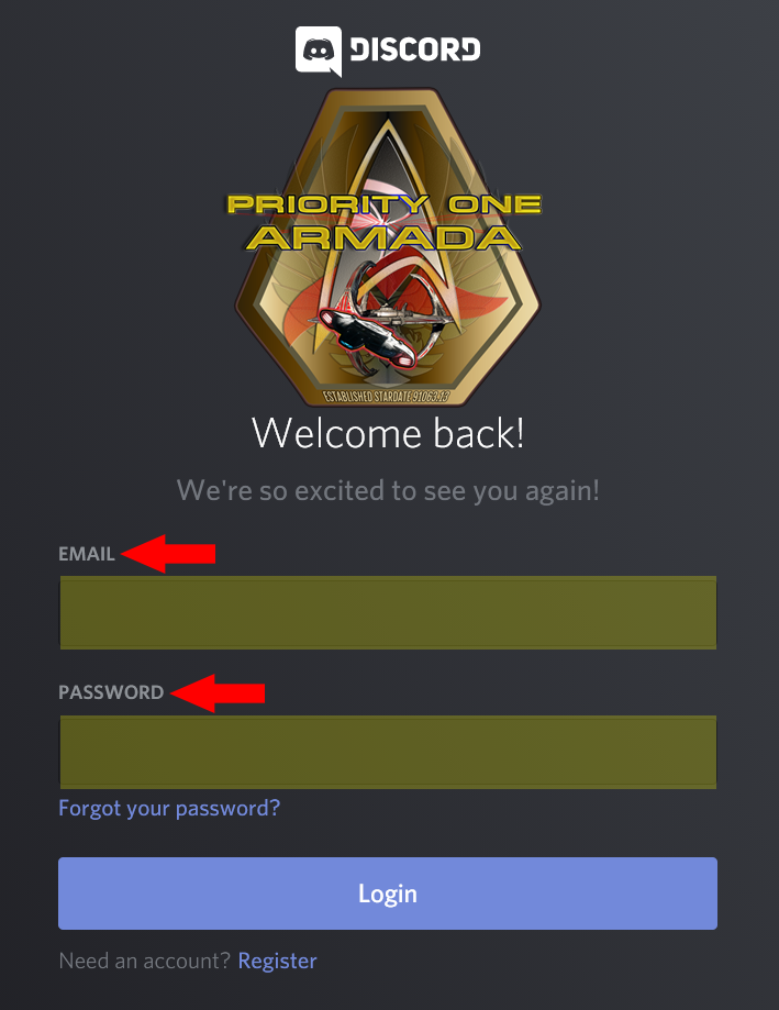 Discord | Priority One Armada