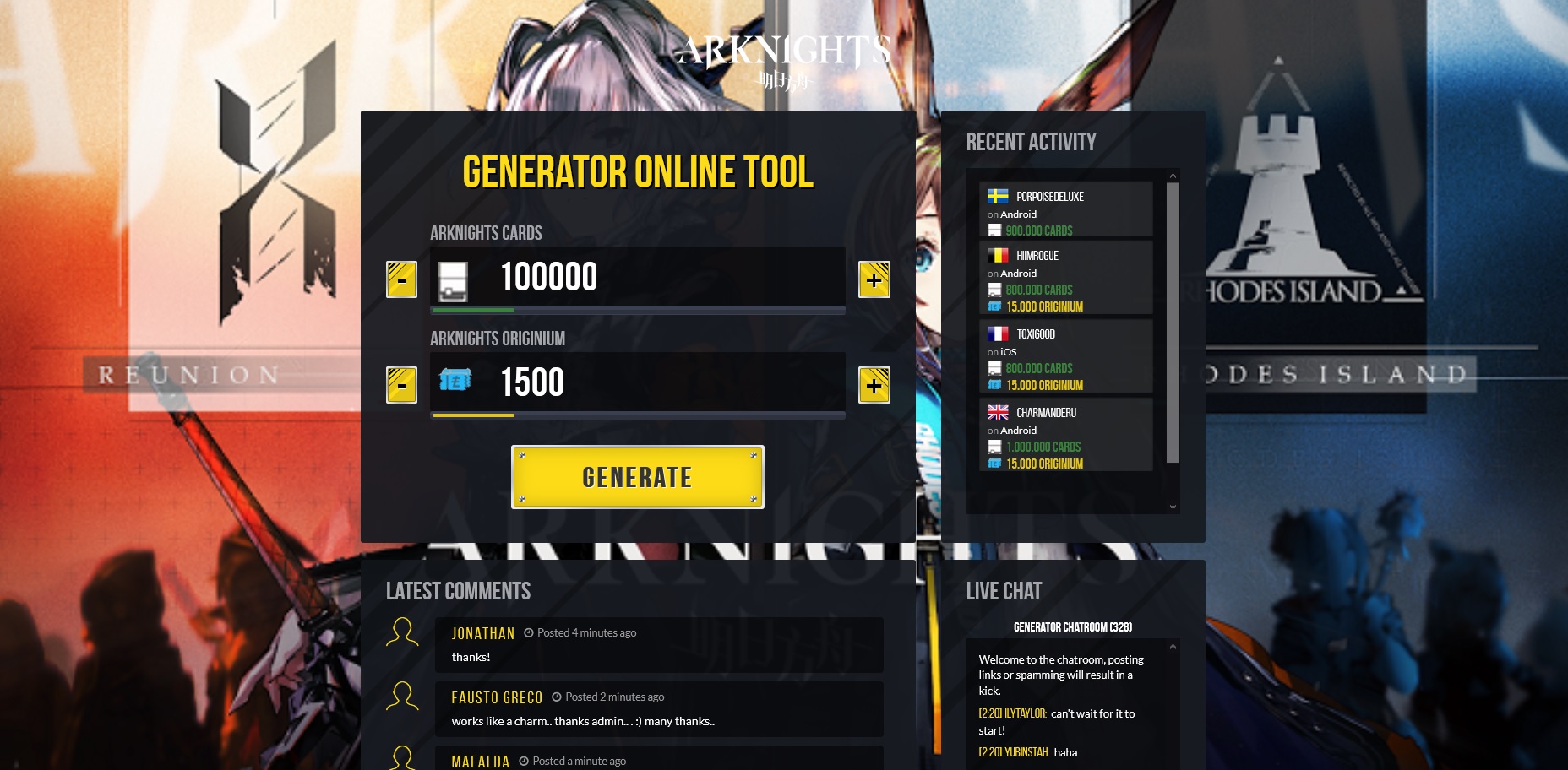 Arknights Hack Originium / Card WORKING for ANDROID and iOS! - Trick Rivals