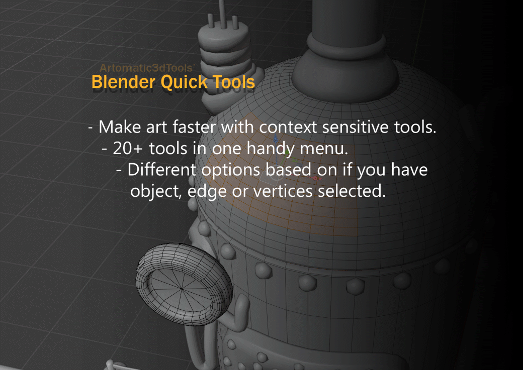 New Tool: Blender A3D Quick Tools - A3D Tools