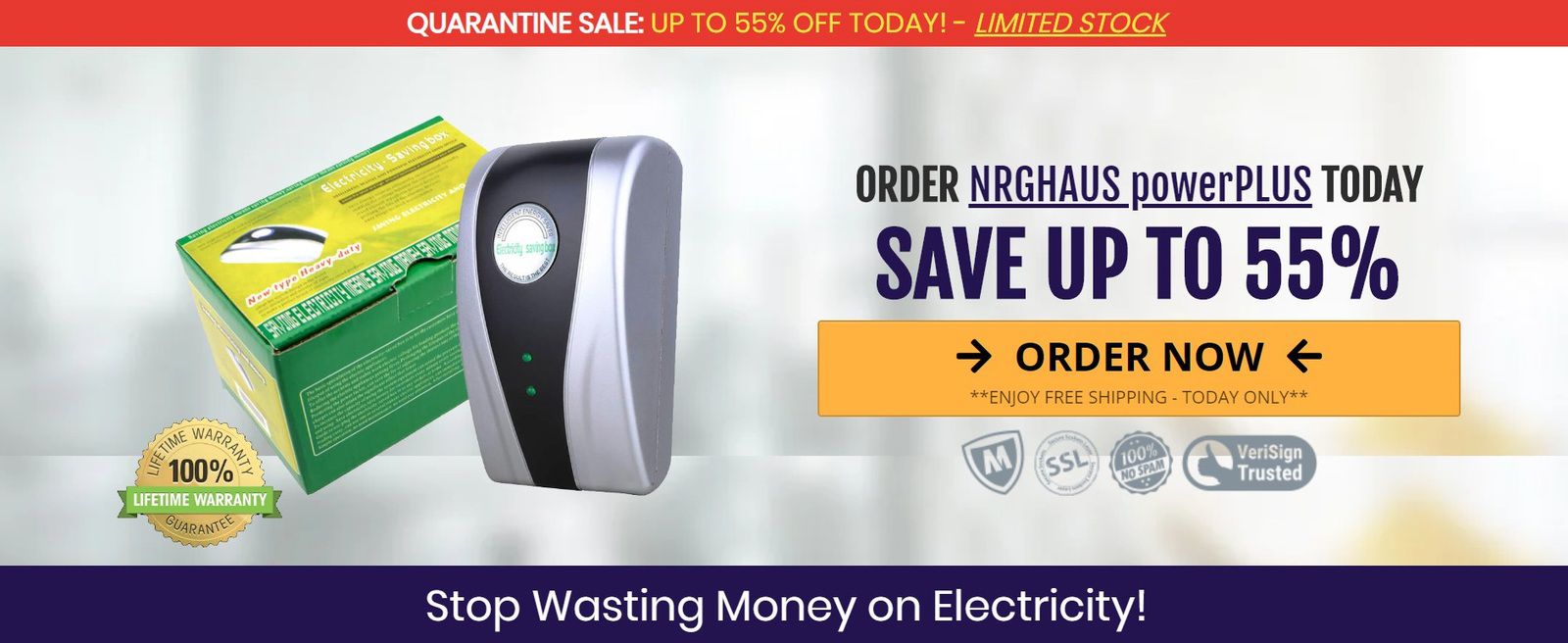 NRGHAUS PowerPLUS Electricity Saving Box - jin asuka