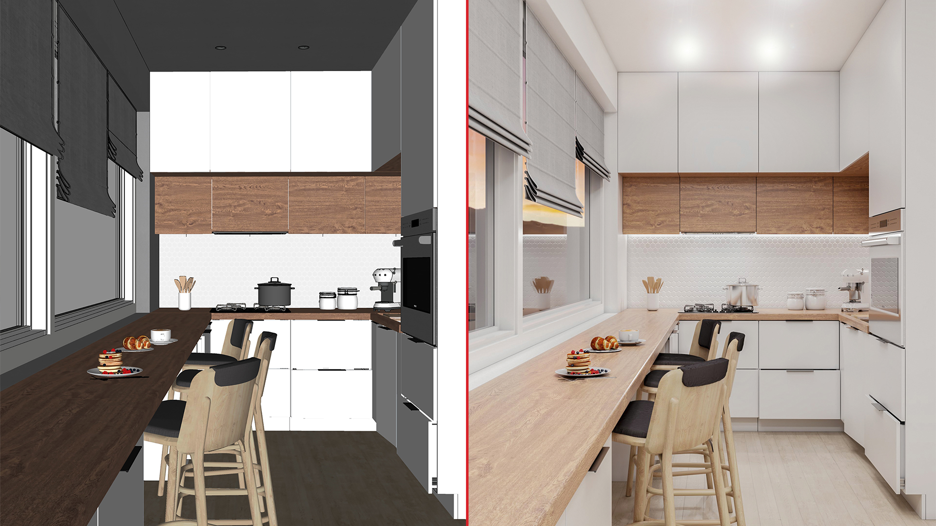 Interior Night Render Lighting Tutorial - Architecture Inspirations