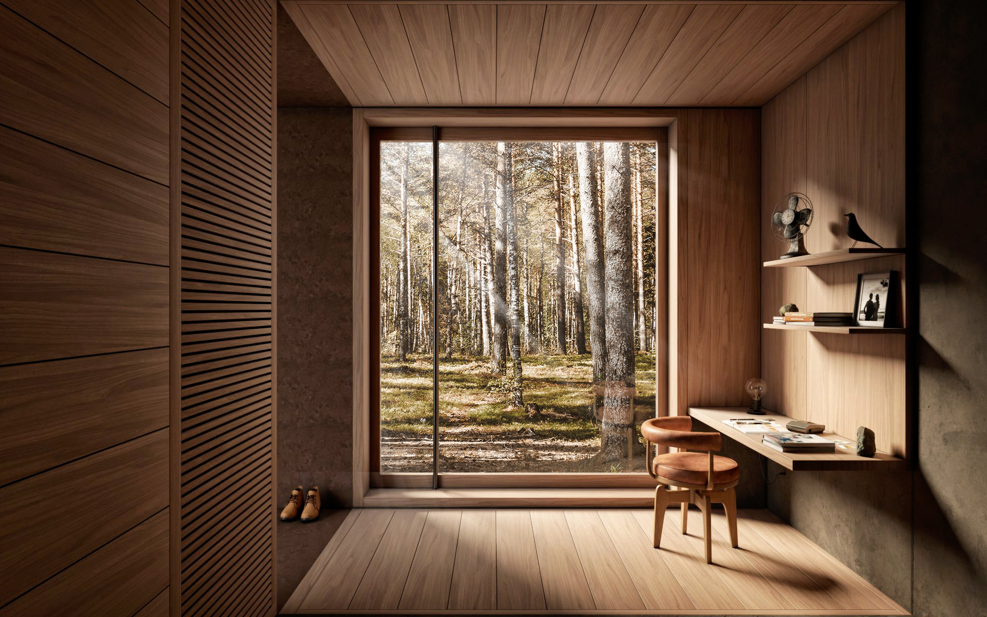 Office in the Forest | Vray for Sketchup - Architecture Inspirations