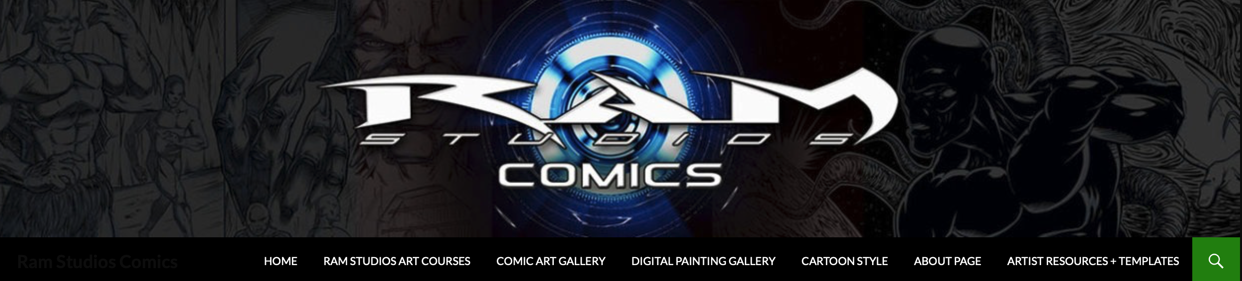 Ram Studios Comics Site Update! - ramstudioscomics