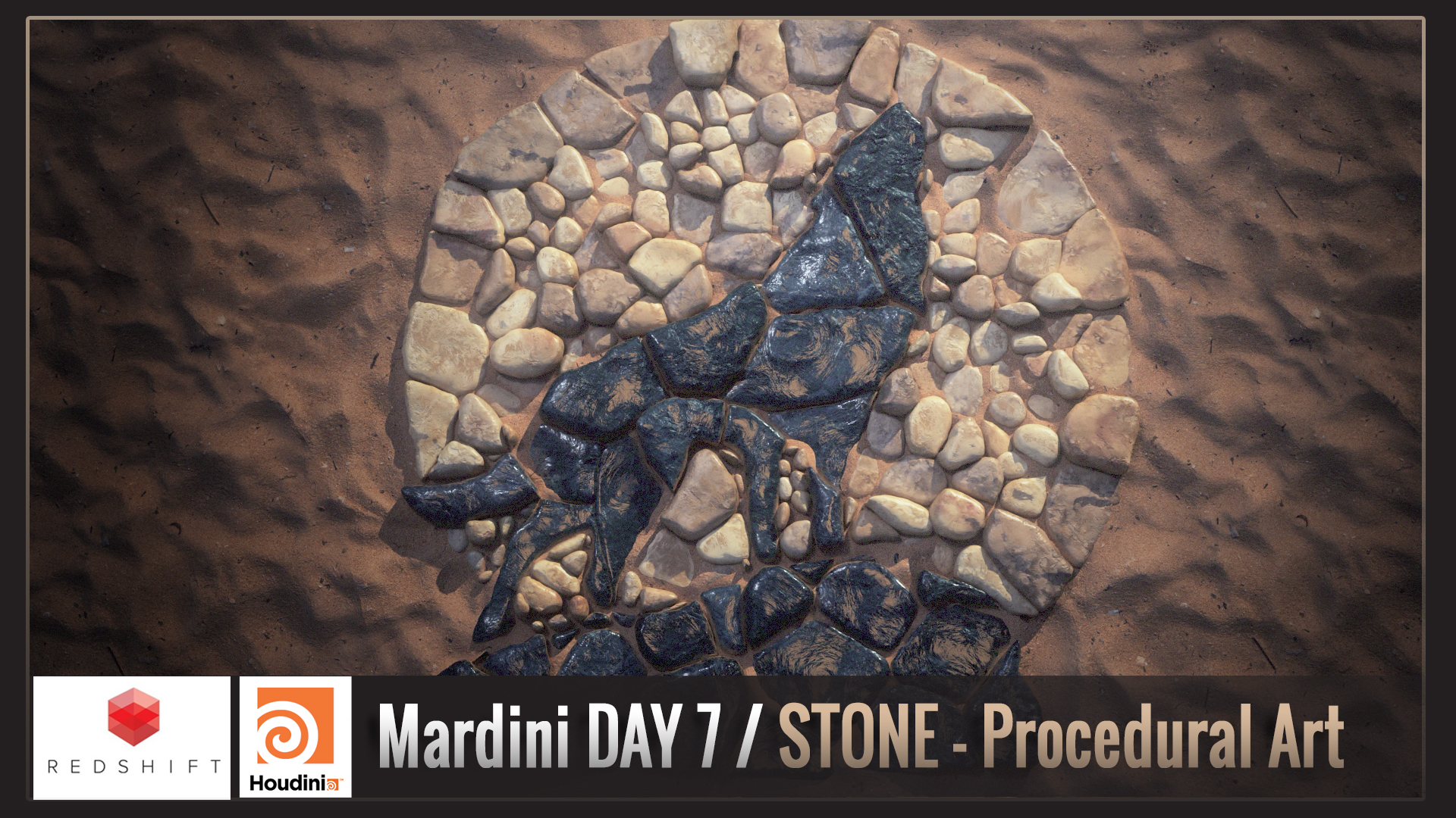 FREE HOUDINI FILES + TUTORIAL - Mardini DAY 7 / STONE - Procedural Art ...