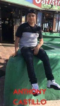Anthony Castillo, age 15