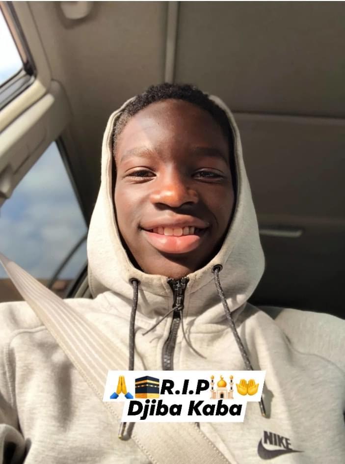 Djiba Kaba, age 17