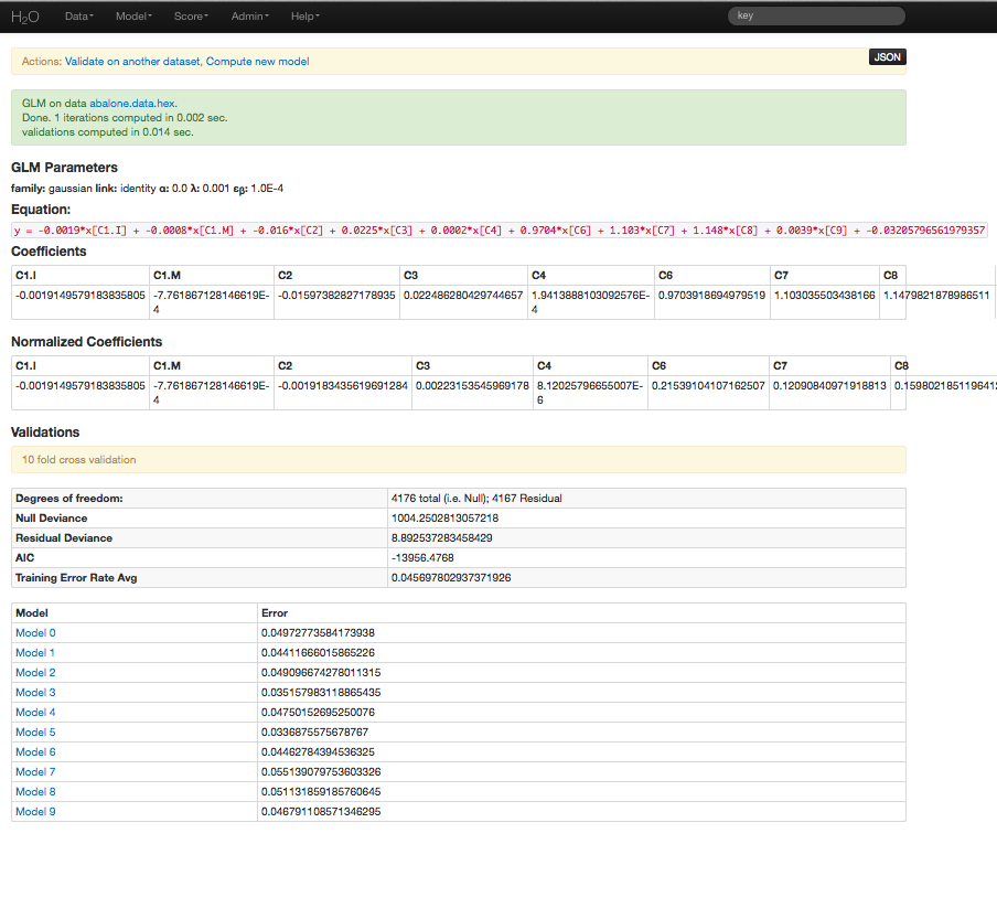 GLM Grid Tutorial — H2O Documentation 2.9.0.1744 documentation