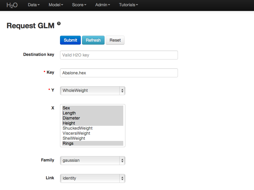 GLM Tutorial — H2O 2.0.1.2 documentation