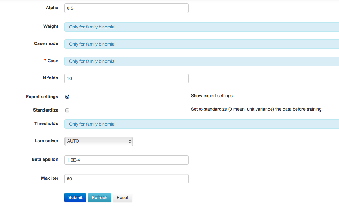 GLM Tutorial — H2O 2.0.1.2 documentation