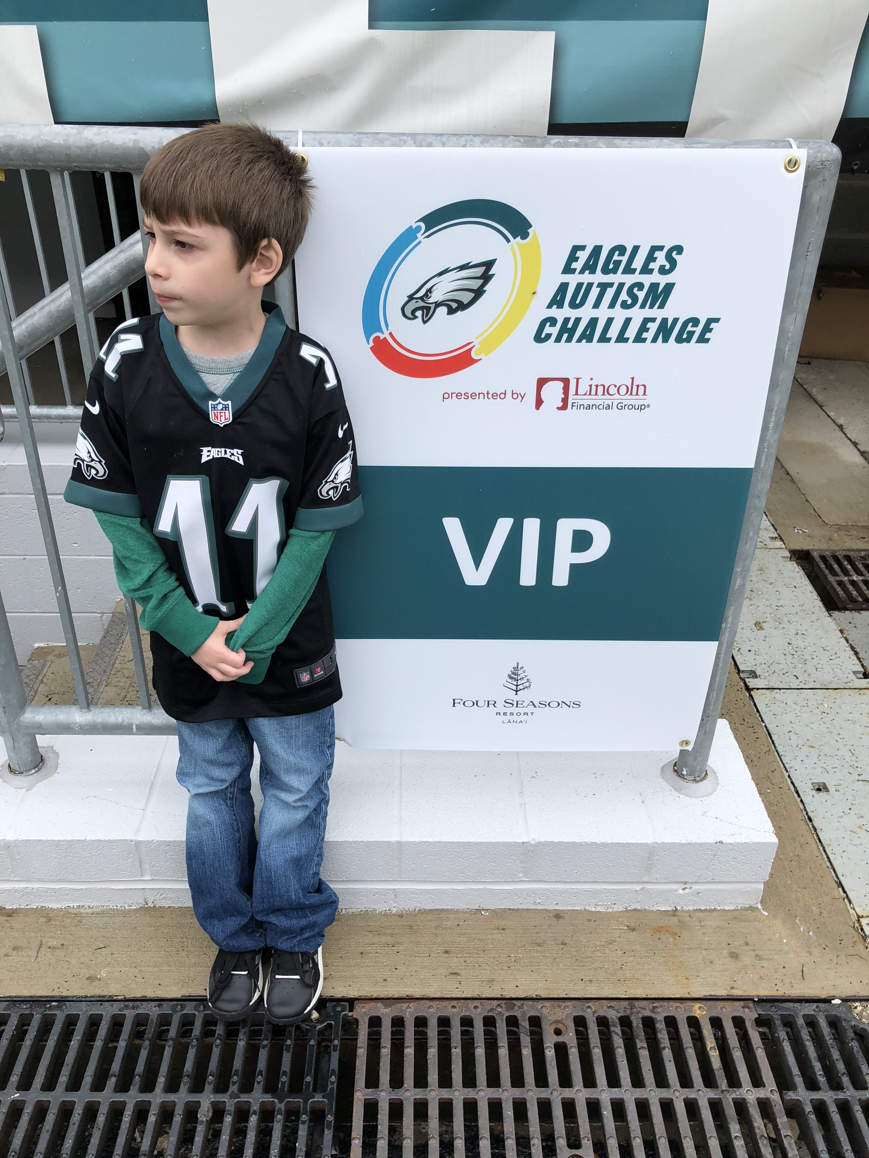 Fundraising Page for Tyler Crespo for Eagles Autism Challenge 2019