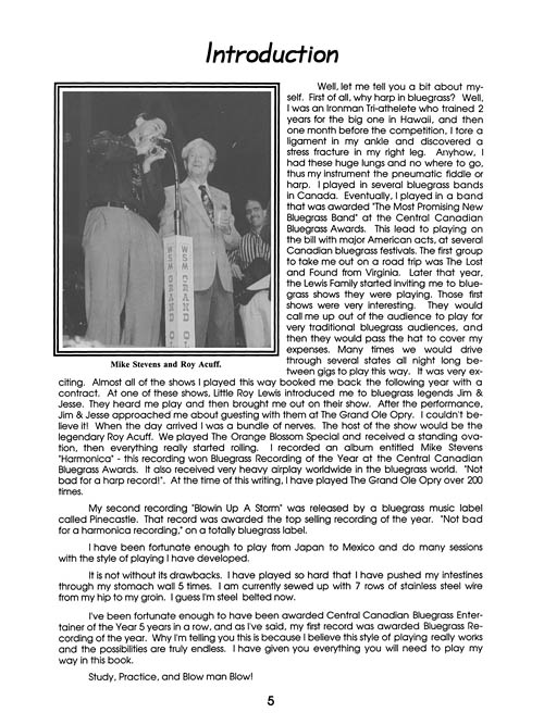 Bluegrass Harmonica Techniques, Tips, Songs and Inside Information for ...