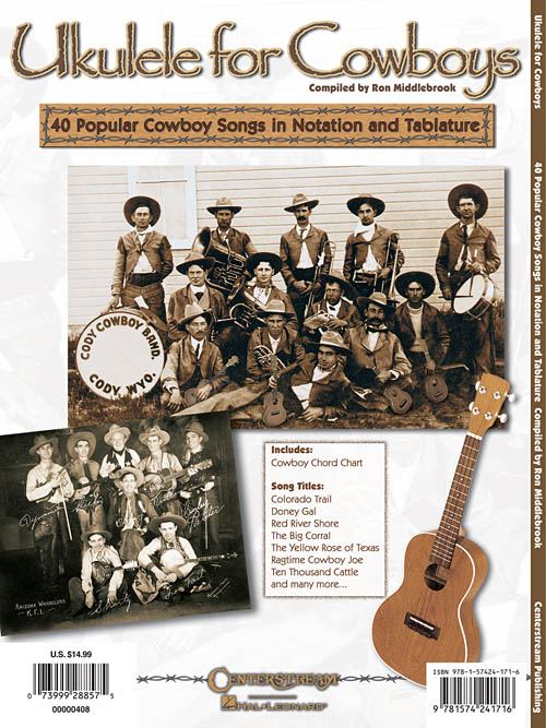 Ukulele For Cowboys Sheet Music by Ron Middlebrook (SKU: 00000408 ...