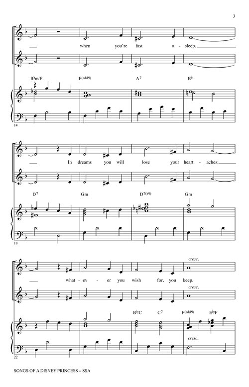 Songs of A Disney Princess (Medley) Sheet Music by Mac Huff (SKU ...