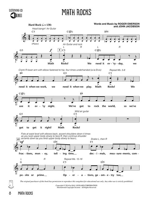 Math Rocks Sheet Music by Jacobson/Emerson (SKU: 00126014) - Stanton's ...