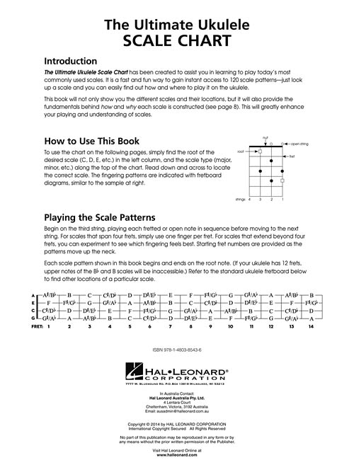 The Ultimate Ukulele Scale Chart - Willis Music Store