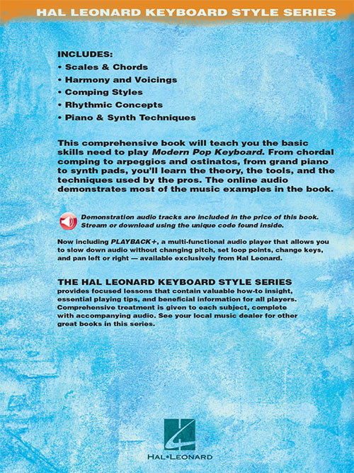 Modern Pop Keyboard - The Complete Guide with Audio Hal Leonard ...