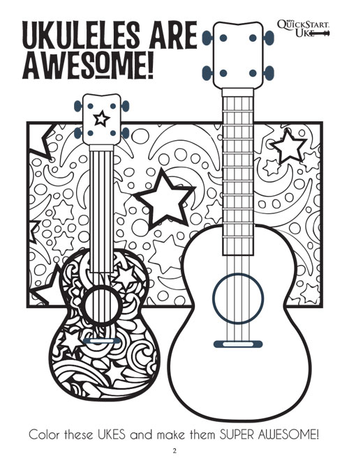 Kid's Uke - Ukulele Activity Fun Book Kev's Learn & Play Series ...