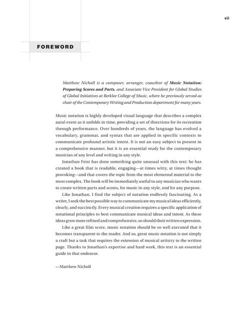 Berklee Contemporary Music Notation Willis Music Store