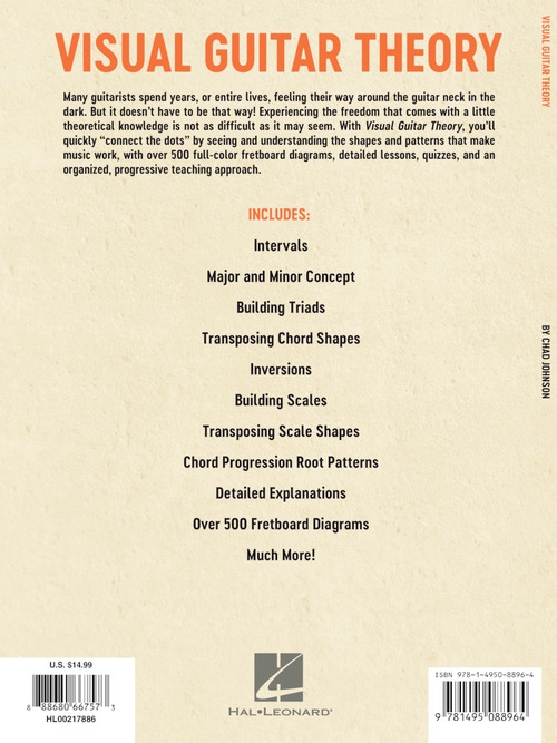 Visual Guitar Theory An Easy Guide to Recognizing and Understanding ...