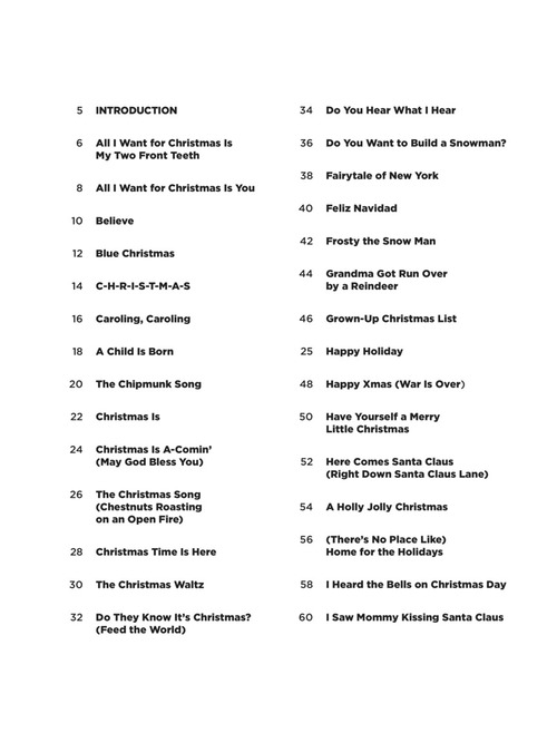 Christmas Songs - Super Easy Songbook - Willis Music Store