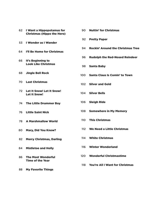 Christmas Songs - Super Easy Songbook - Willis Music Store