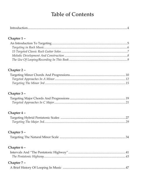 Target Tones – Partituras MX