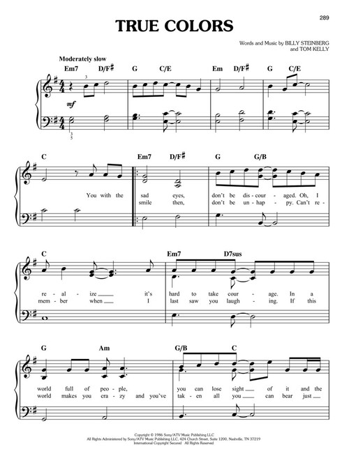 SONGS OF THE 1980S - Easy Piano na Freenote