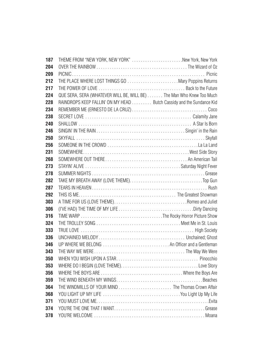 BEST MOVIE SONGS EVER - 5th Edition na Freenote