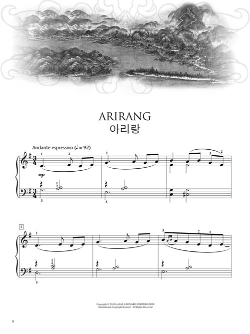Korean Folk Songs Collection 24 Traditional Folk Songs for Intermediate ...
