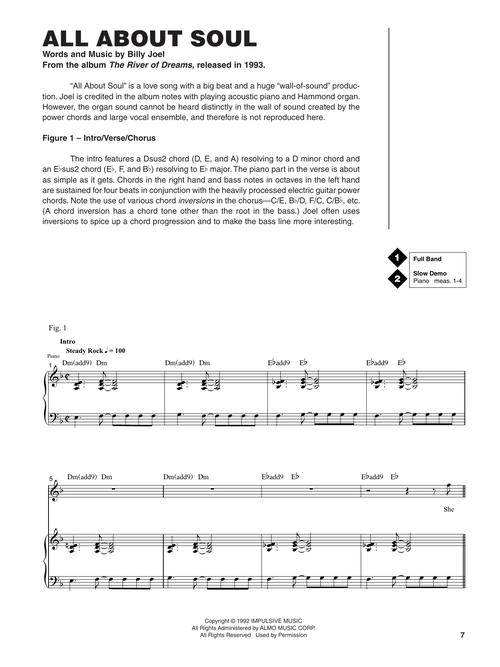 Billy Joel – Partituras MX