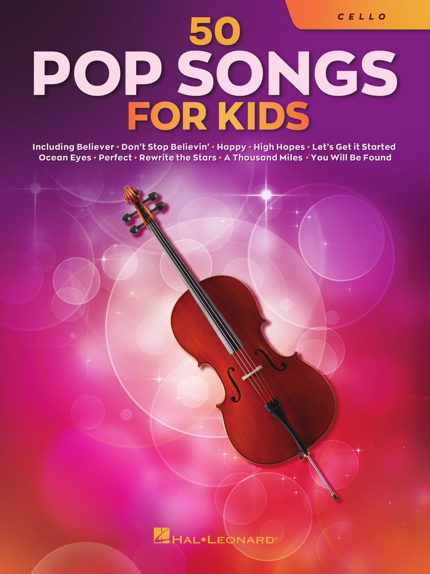 50 POP SONGS FOR KIDS FOR CELLO na Freenote