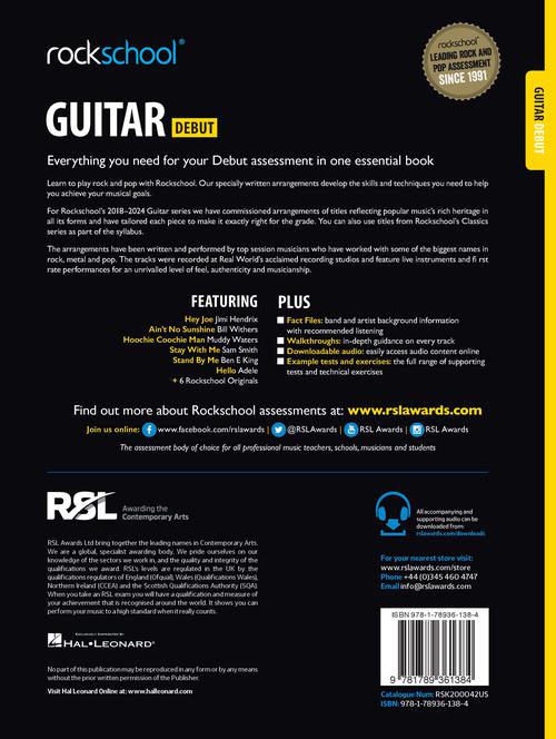 Rockschool Electric Guitar Debut - Willis Music Store