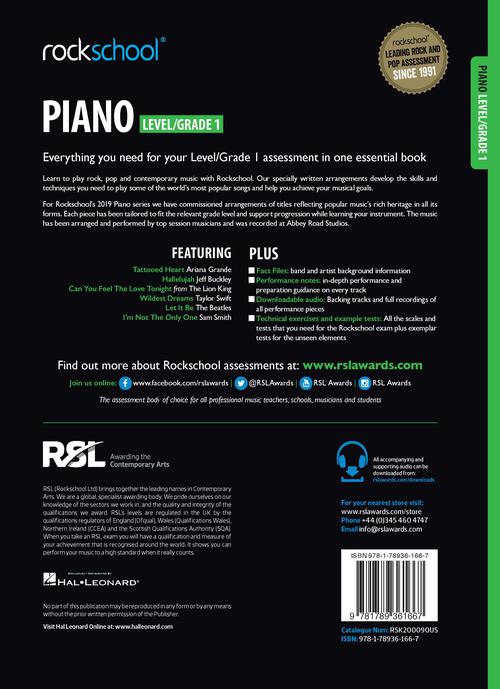 Rockschool Piano Level 1 - Willis Music Store