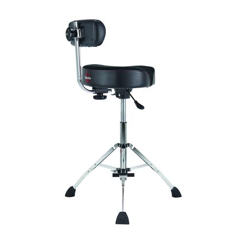 Gibraltar 9808HMTB Tall Hydraulic 16-inch Cordura Saddle Stool with ...