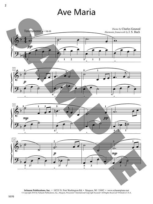 Ave Maria (gounod-bach) - Willis Music Store