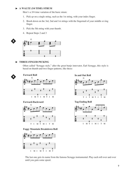 Fretboard Roadmaps - 5-String Banjo The Essential Patterns That All the ...