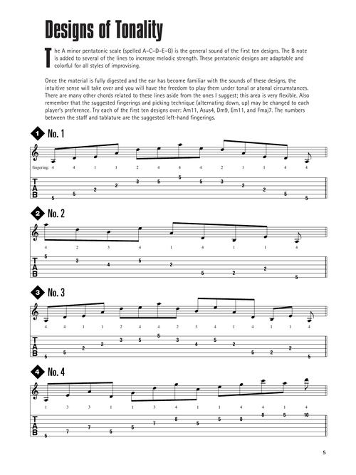 Intervallic Designs for Jazz Guitar Ultramodern Sounds for Improvising ...